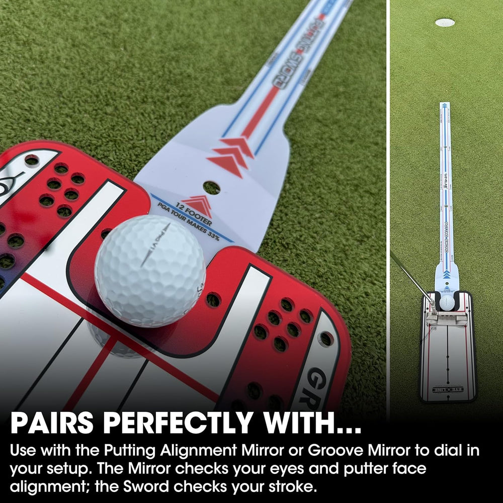 Putting Sword developed with Michael Breed - Improve your putting!