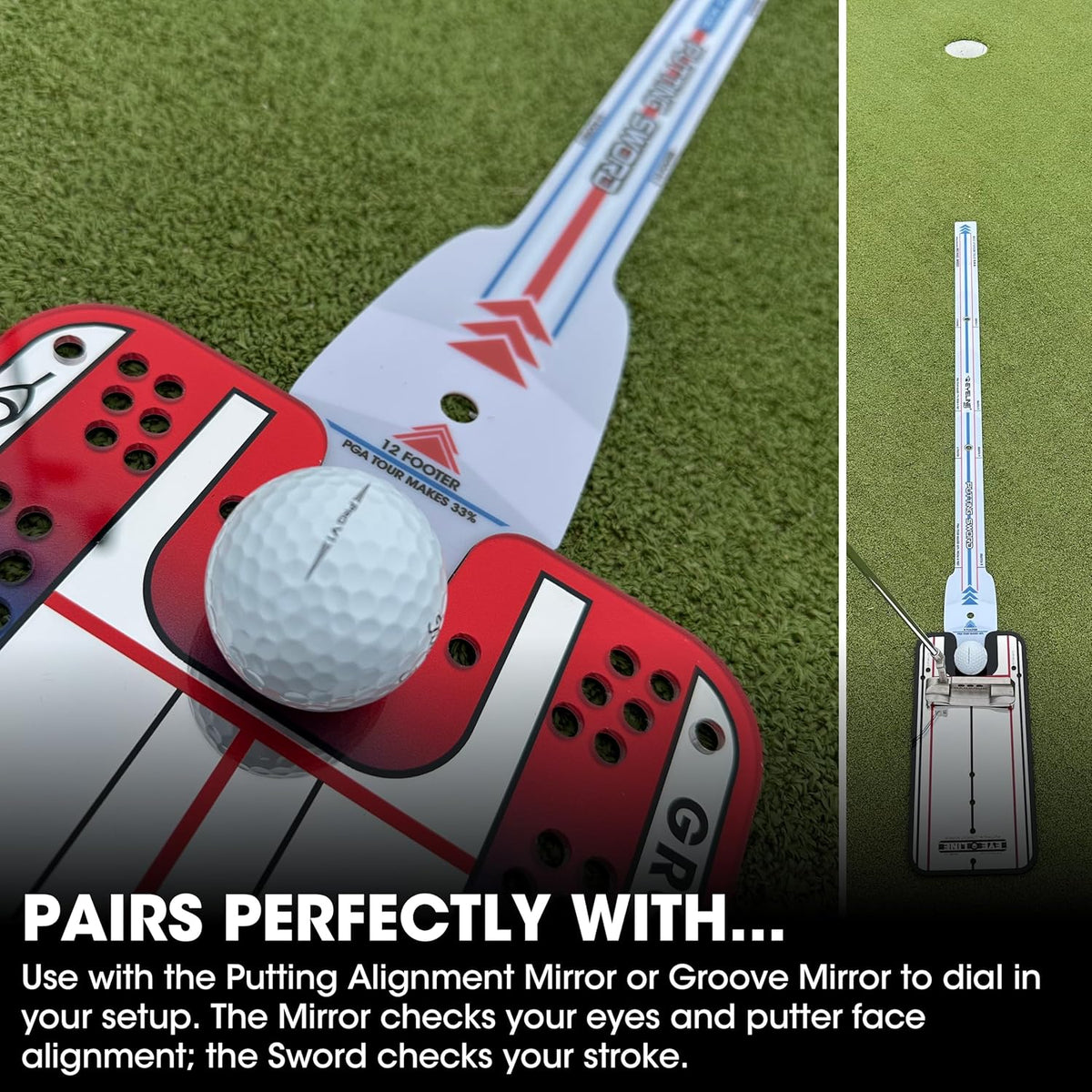 Putting Sword developed with Michael Breed - Improve your putting!