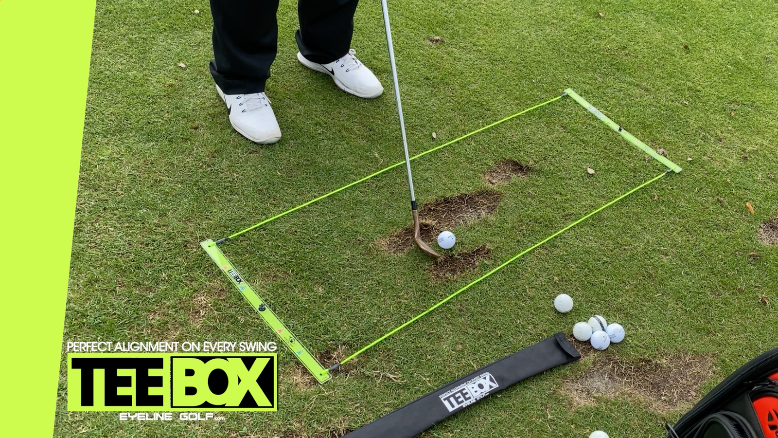 Tee Box Alignment Station | EyeLine Golf